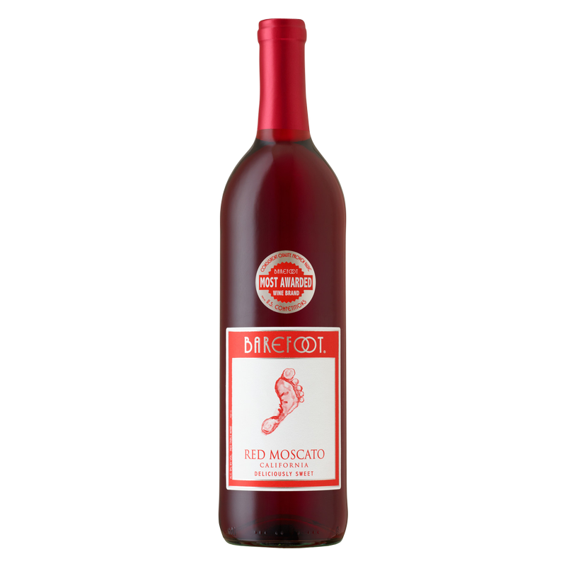 Barefoot Moscato Red 750 Ml - BevMo! – BevMo!