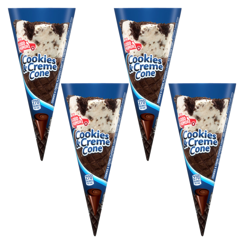 Good Humor Giant Cookies & Cream Cone Bundle 4ct – BevMo!