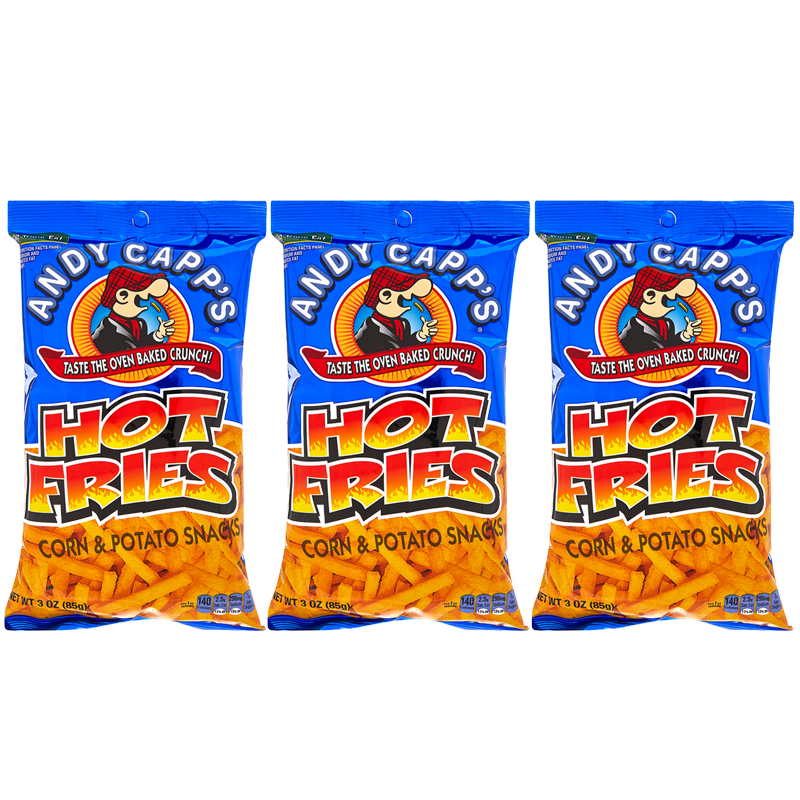 3ct Andy Capp's Hot Fries 3oz - BevMo! – BevMo!