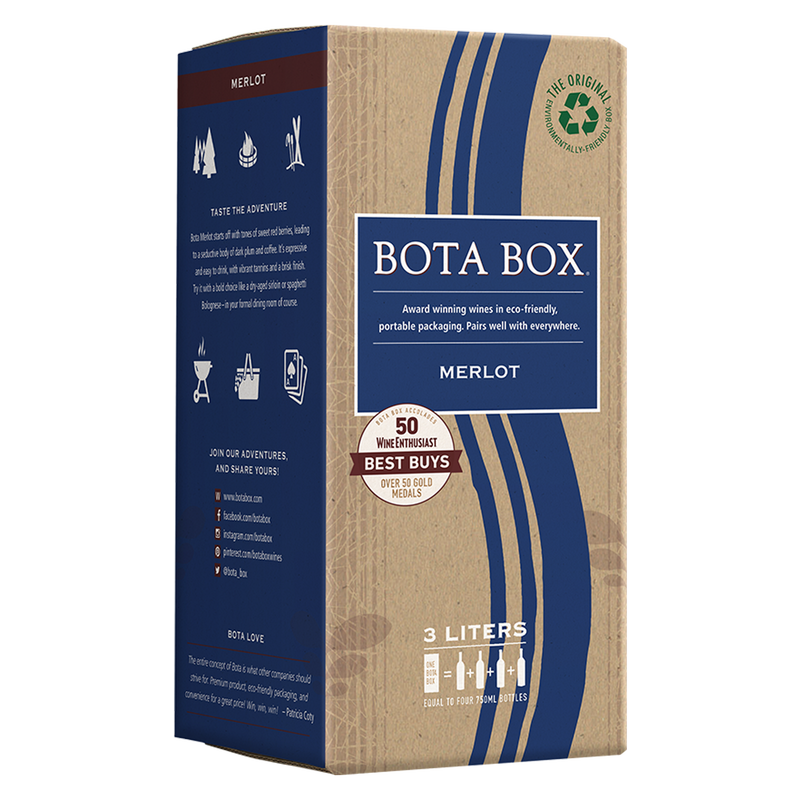 Bota Box Merlot 3 Liter - BevMo! – BevMo!