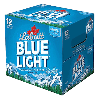 Labatt's Blue Light 12pk 12oz Btl - Labatt Blue Light – BevMo!